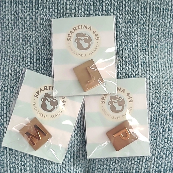 Spartina 449 | Bags | Spartina Key Chain Letters | Poshmark